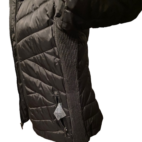 HFX | Jackets & Coats | Hfx Womens Puffer Jacket With Faux Fur Trimmed ...